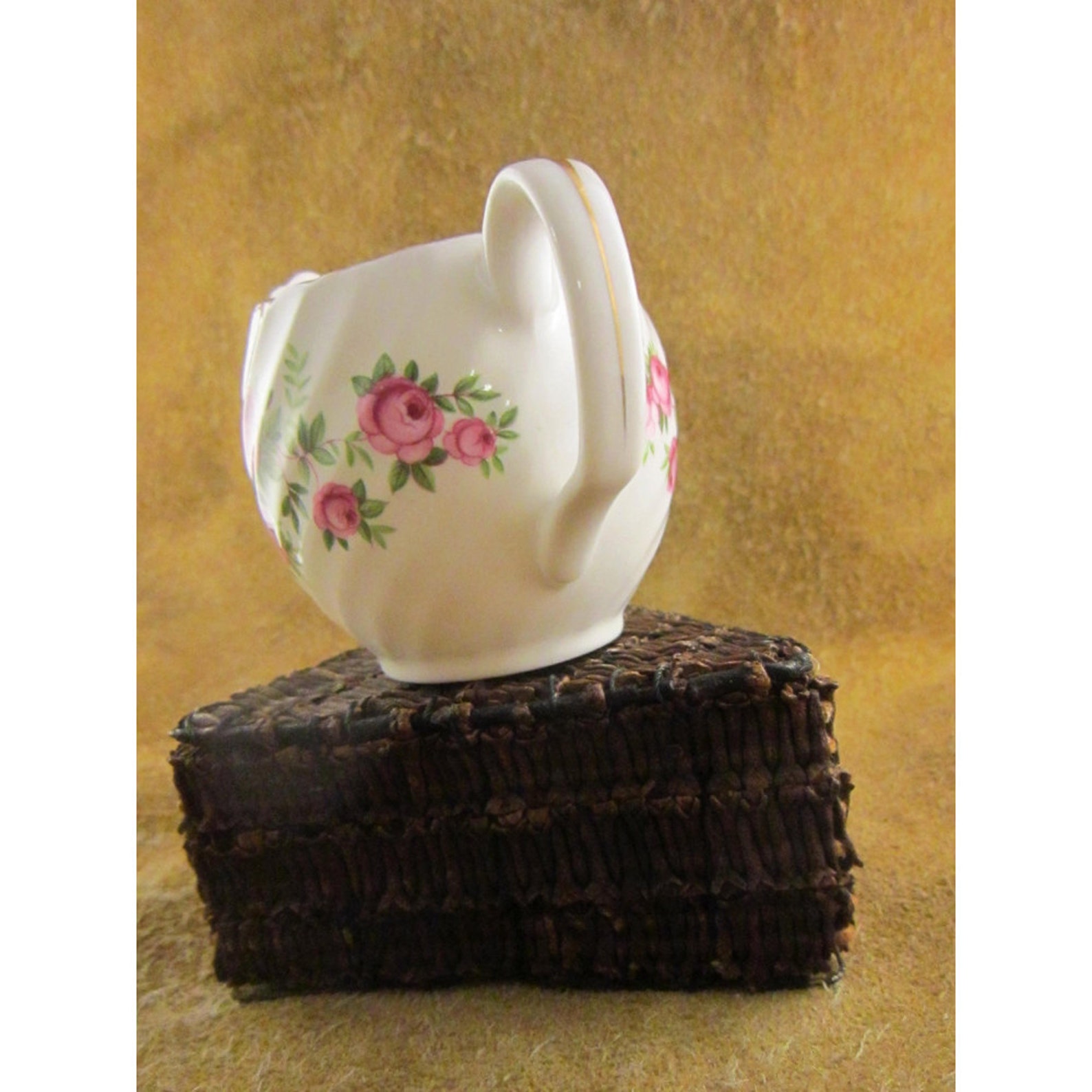 Small Pink Roses Creamer by Mayfair Made in England | Etsy