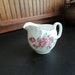 Small Pink Roses Creamer by Mayfair Made in England - Etsy