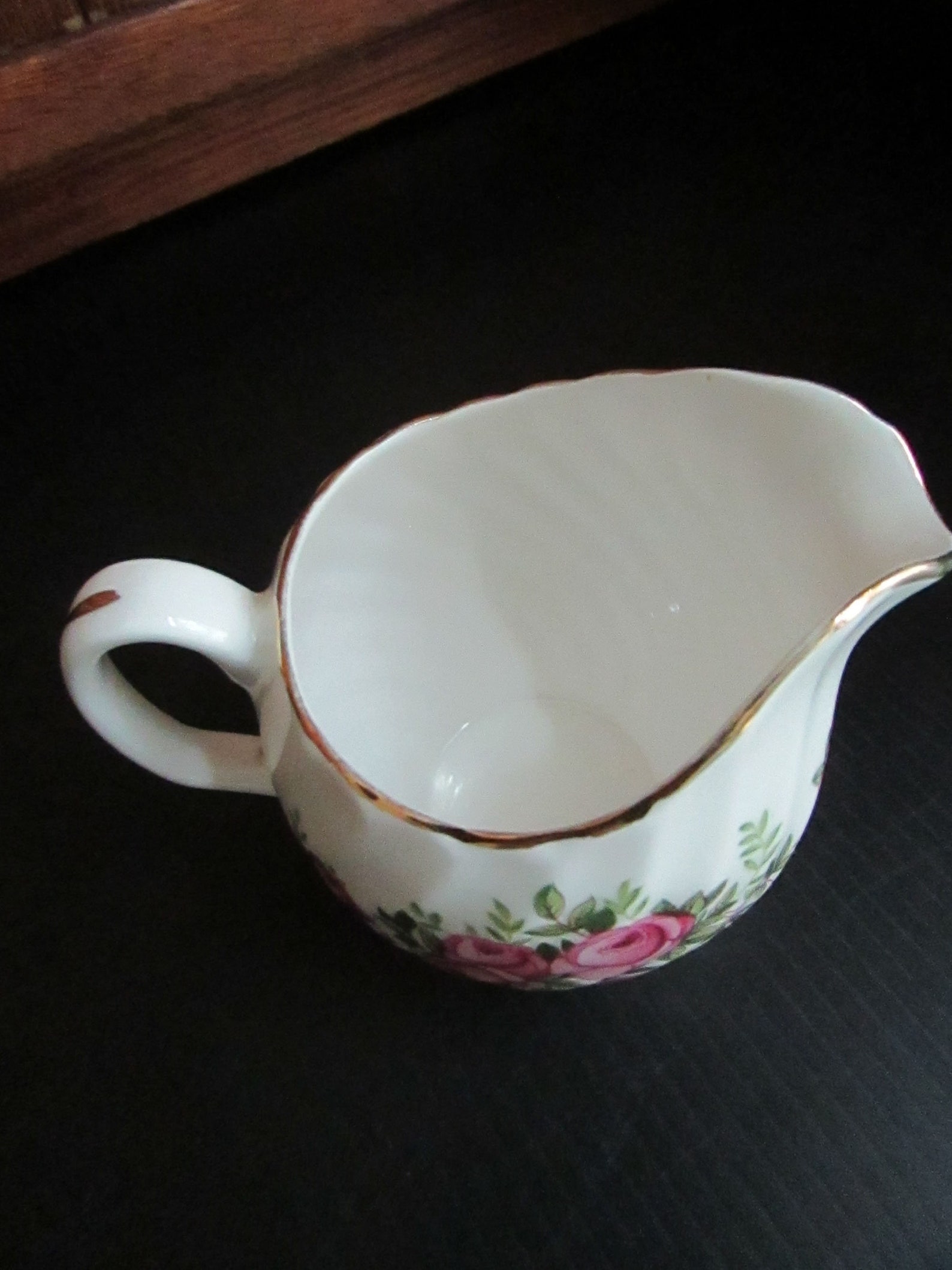 Small Pink Roses Creamer by Mayfair Made in England - Etsy