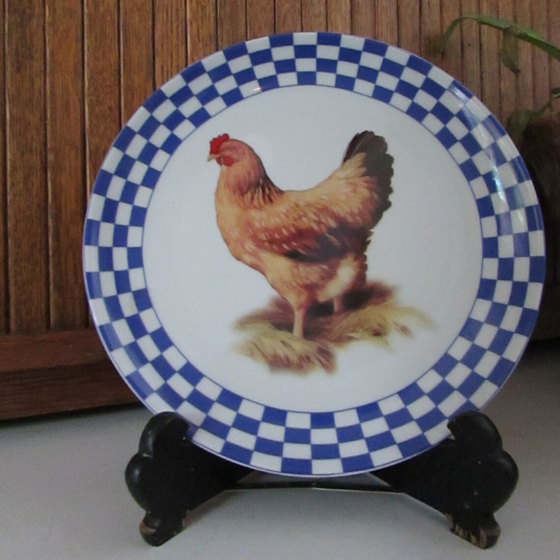 Knee Deep Rooster Plate Rooster Collection Decorative Plate | Etsy