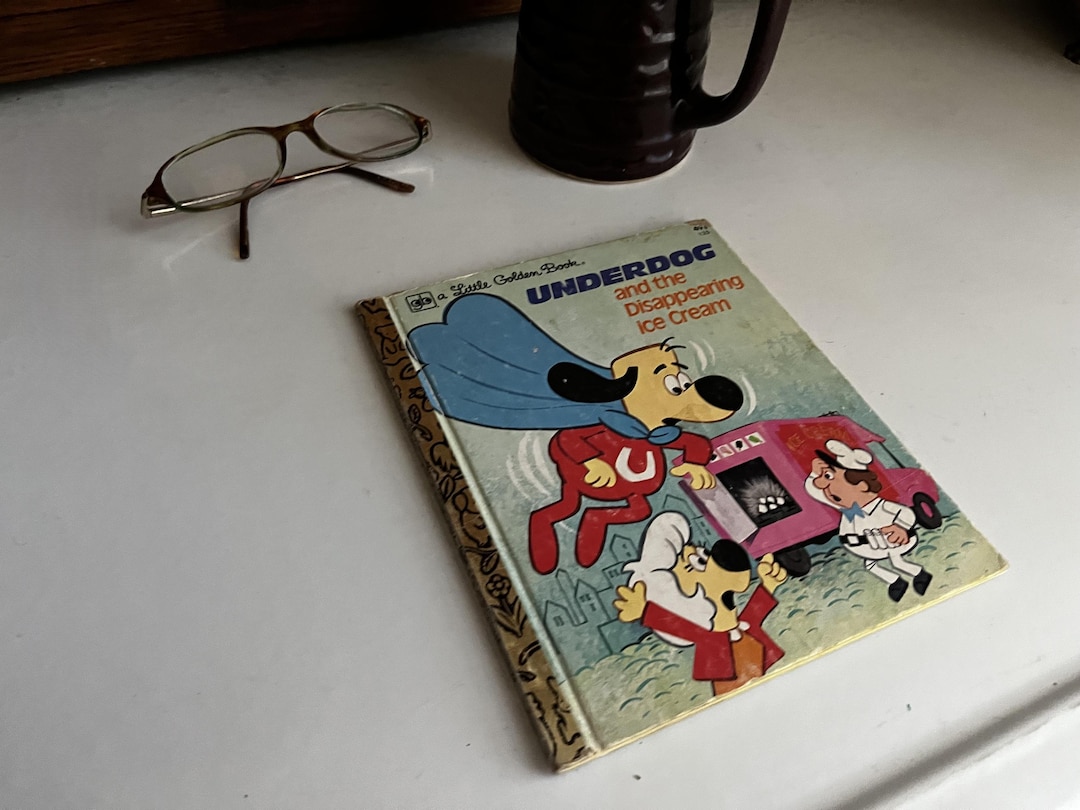 Underdog and the Disappearing Ice Cream – Little Golden Book –jason ...