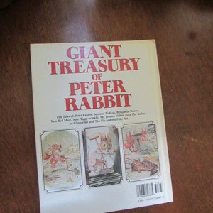 Giant Treasury of Peter Rabbit by Beatrix Potter – Includes Illustrated ...