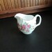 Small Pink Roses Creamer by Mayfair Made in England - Etsy