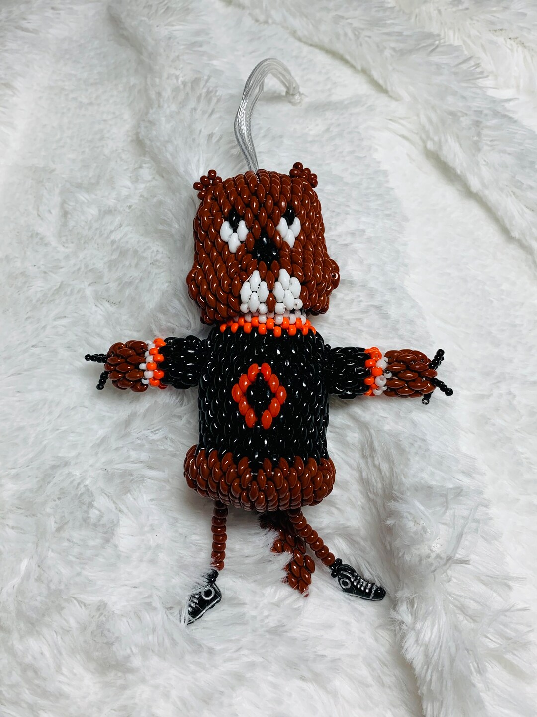 Beaded Beaver Mini Vessel Ornament - Etsy