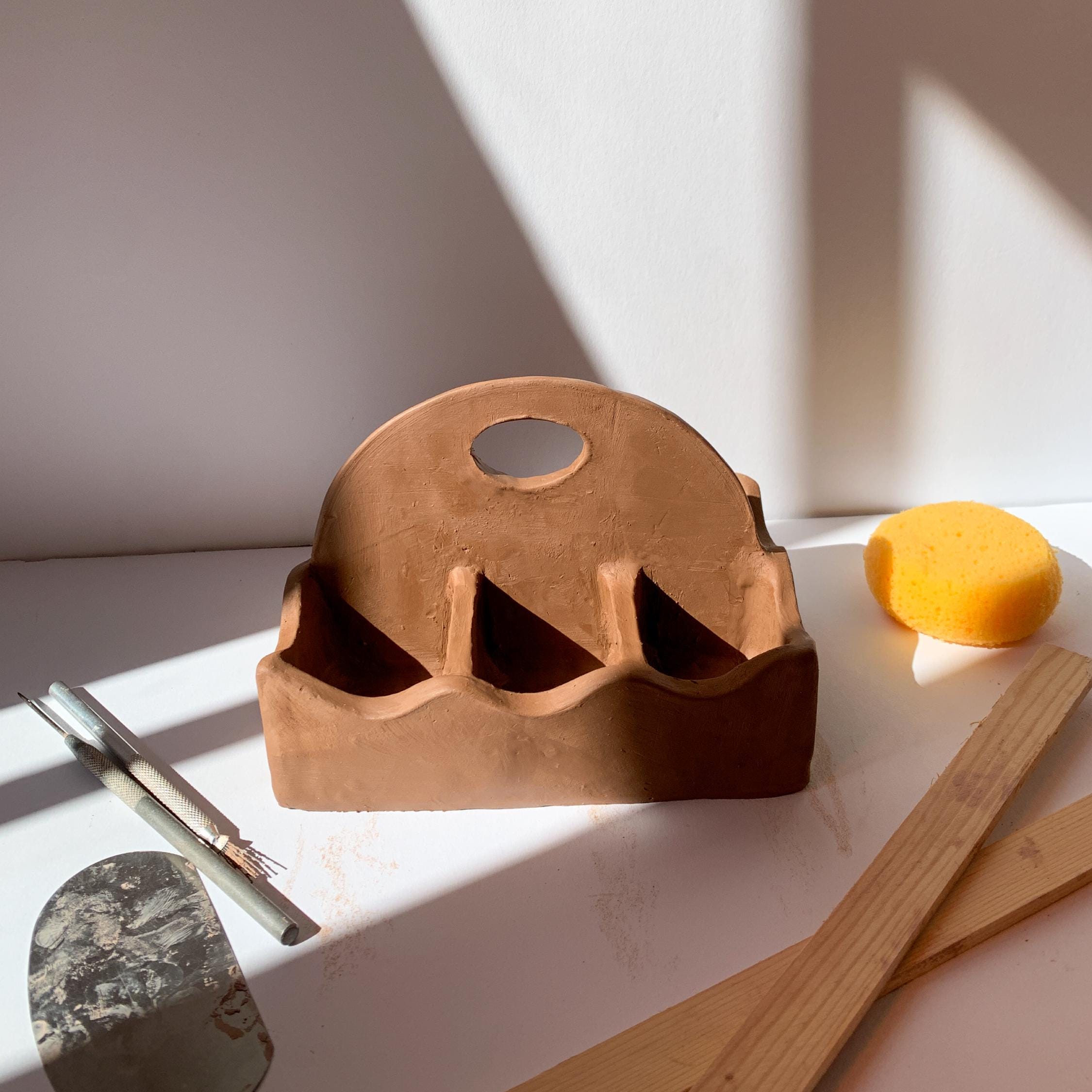 Printable Slab Pottery Egg Basket Template Digital Download Printable Tutorial File to Do It ...