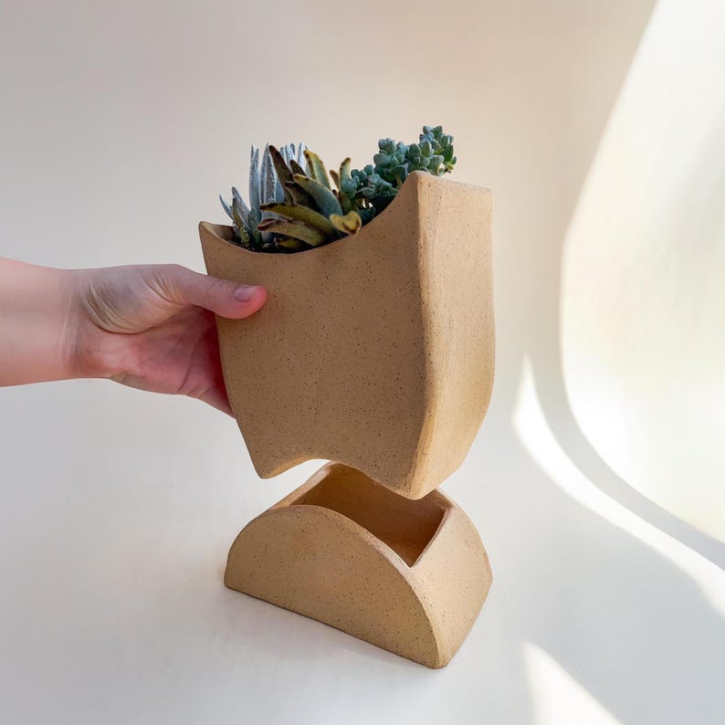 Slab Pottery Planter Template: Beginner DIY Pottery (digital Download ...