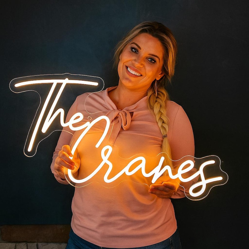Custom LED Neon Sign, Personalized Wall Decore - Etsy