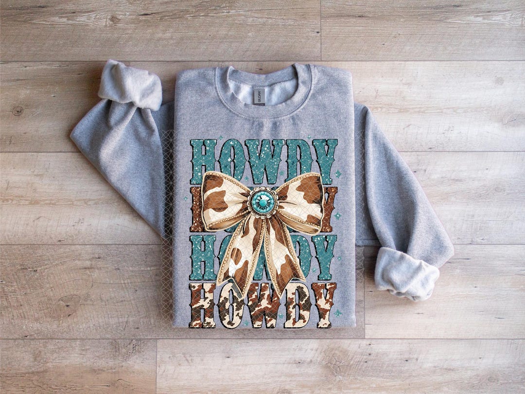 Howdy Western PNG - Etsy