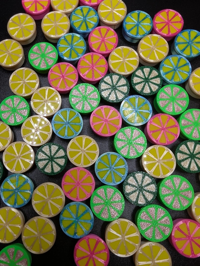 LEMON LIDS! 3ml Vial Cap (10 Count) Fits 1-4ml - Etsy
