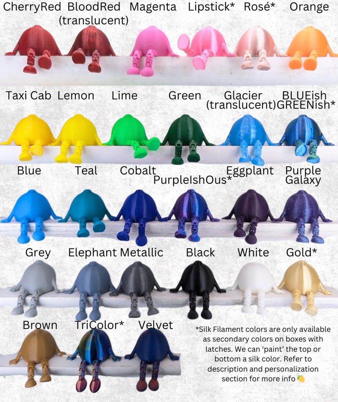 3ml Vial BASIC 10 Count Peptide Box, Choose Your Color! - Etsy