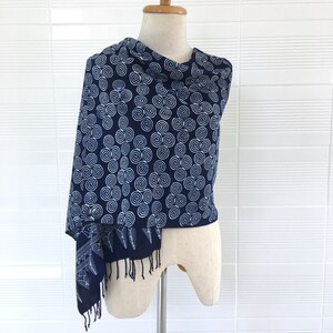 Handmade Tribal Hmong Indigo Batik Scarf, Wax Hand Block Handmade Batik ...