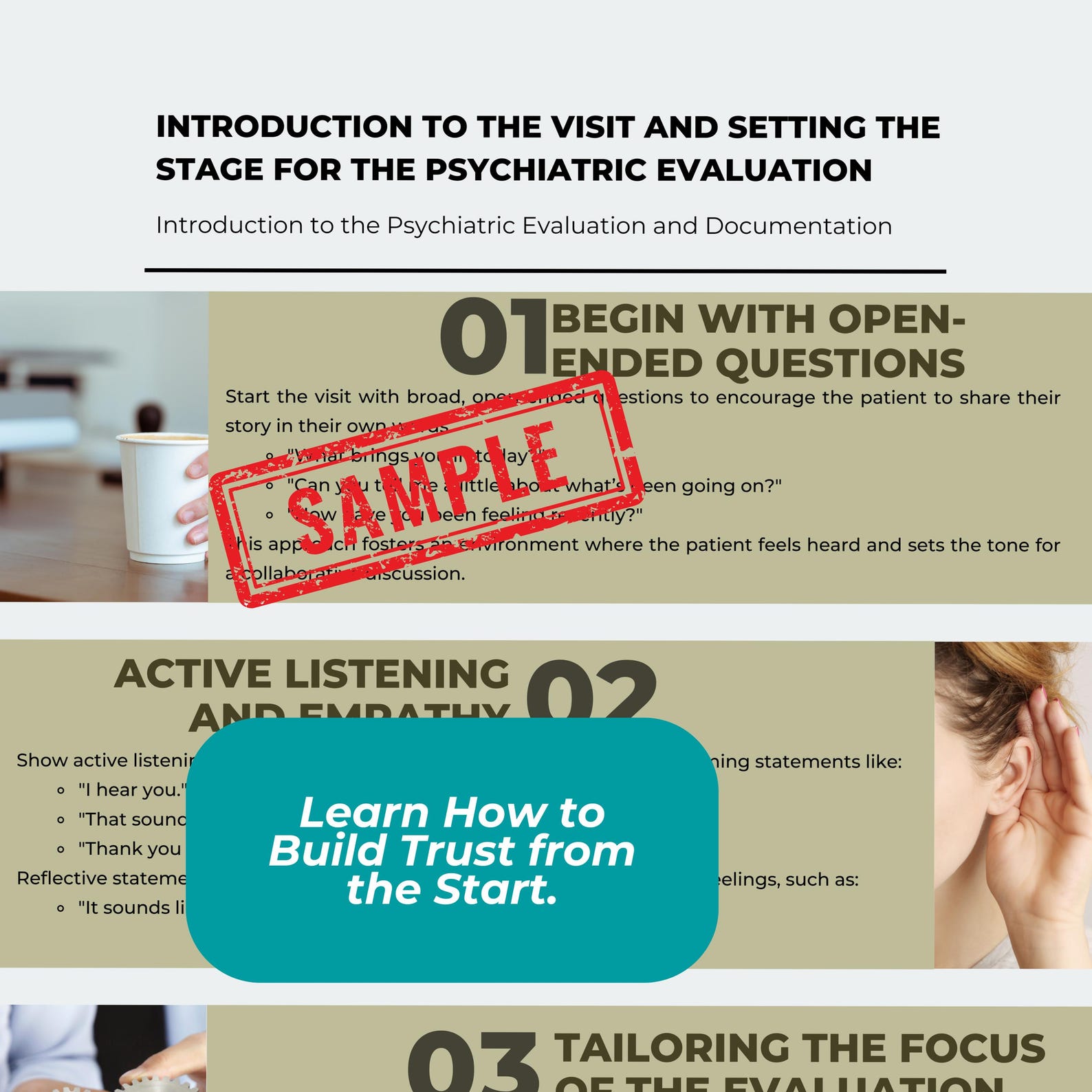 Mastering The Psychiatric Evaluation Conducting Comprehensive