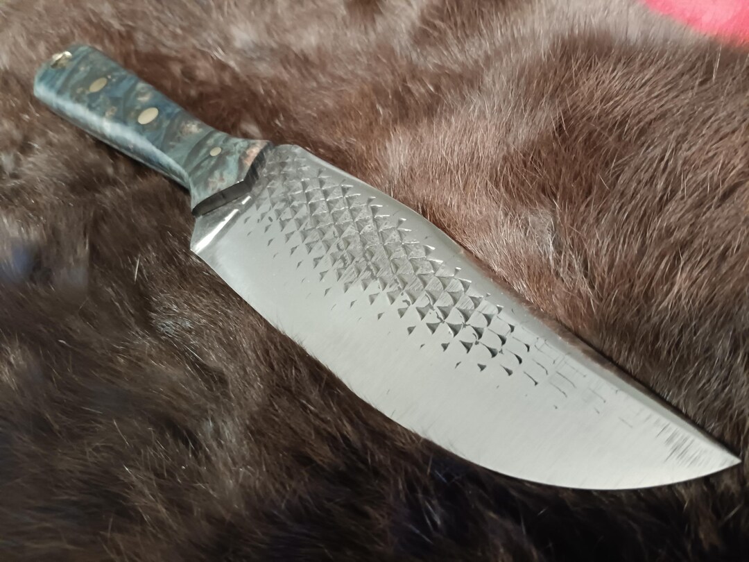 Forged Cosmic Rasp Bowie Knife - Etsy