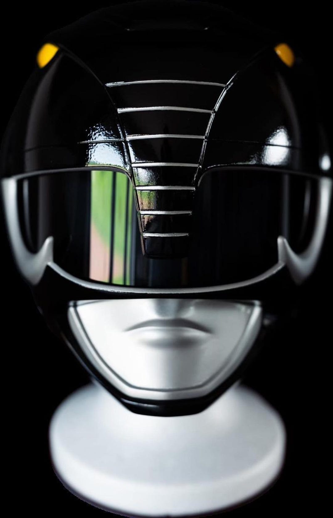 Black Power Ranger Custom Helmet - Etsy