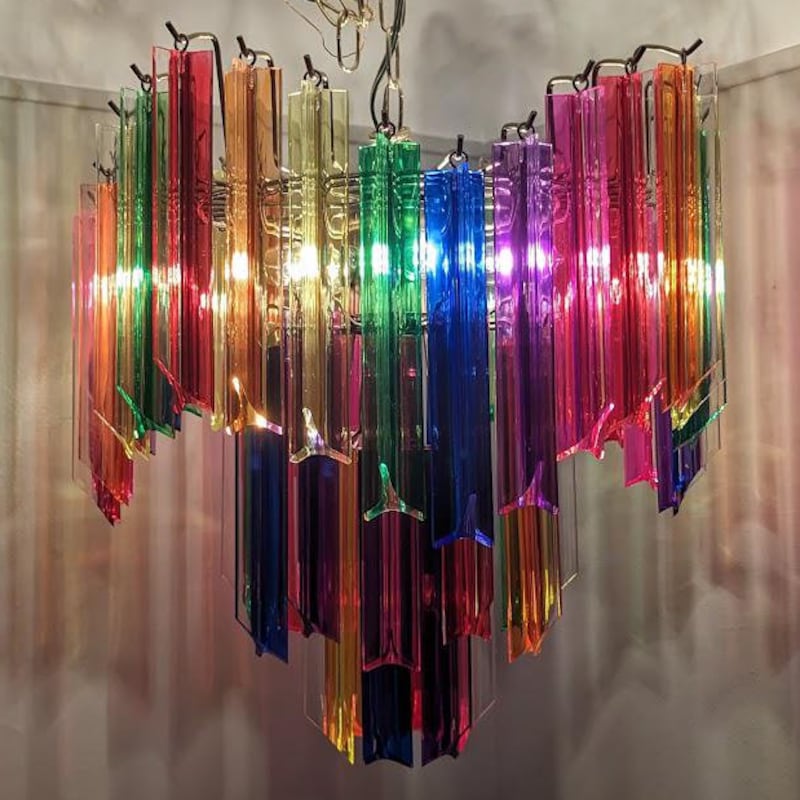 Colorful Chandelier - Etsy