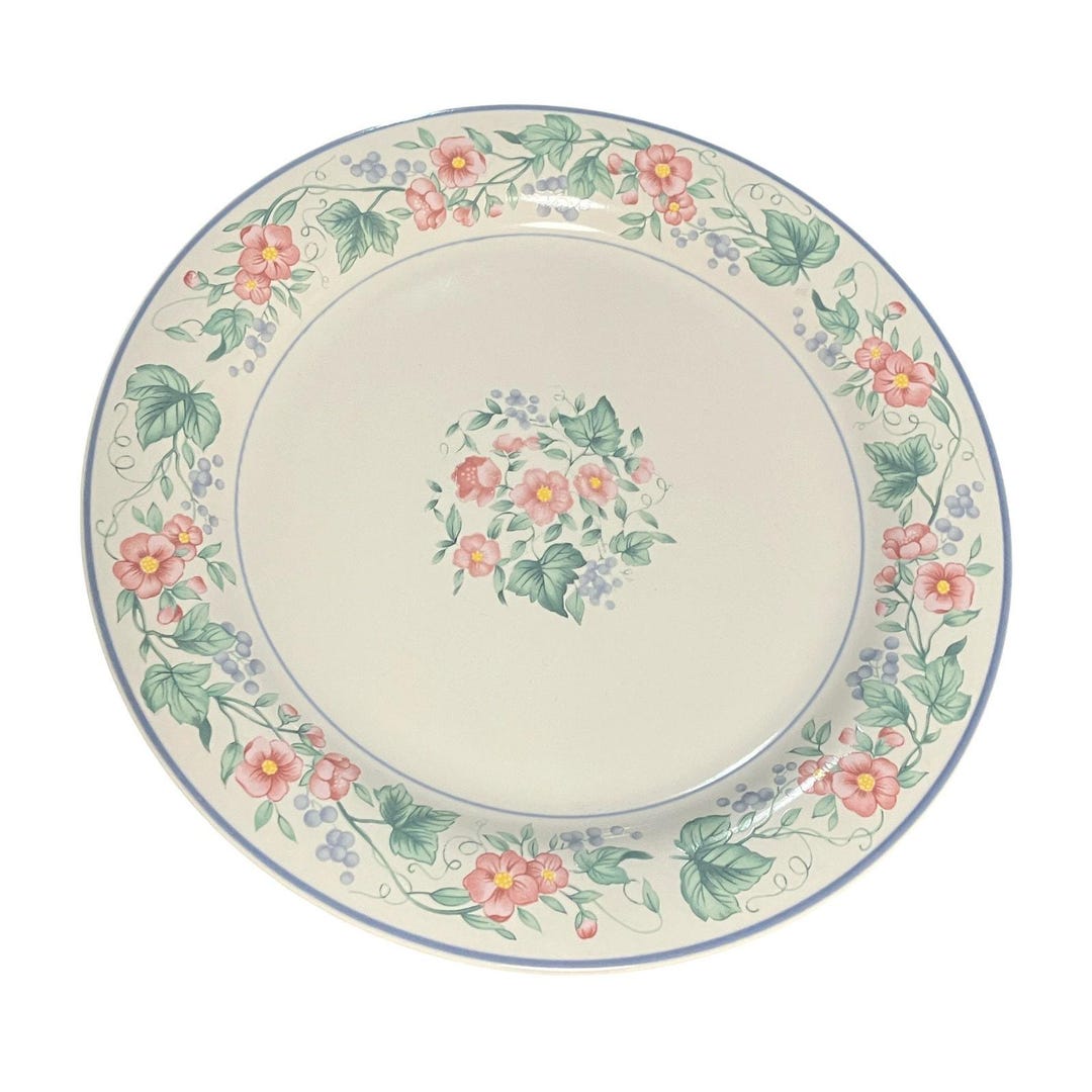 Ranmaru Kensington 4940 Dinner Plate 10 3/4 " Discontinued Japan 80s ...