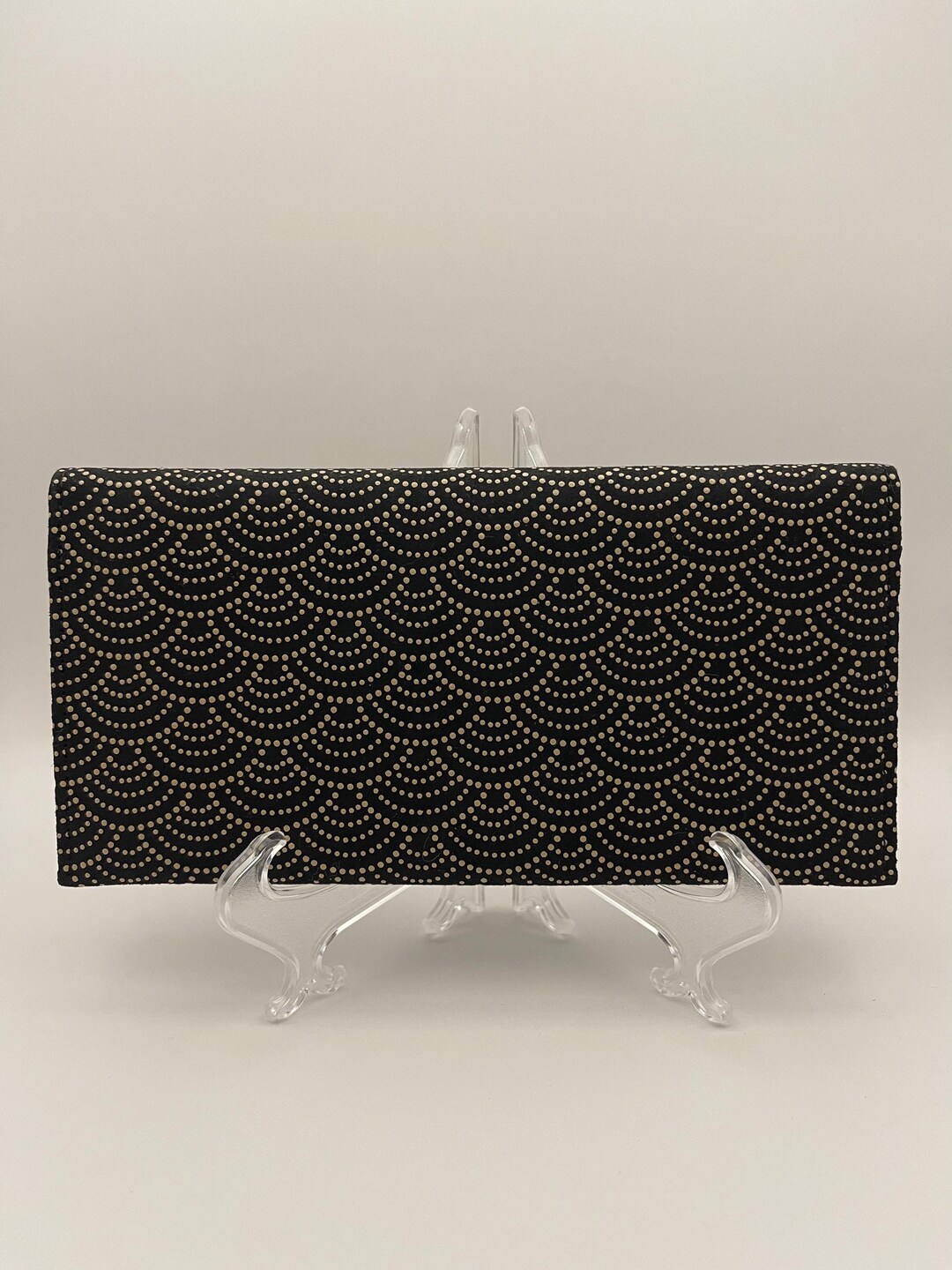 Japanese Koshu Inden Wallet With Curve Motif by Idenya - Etsy