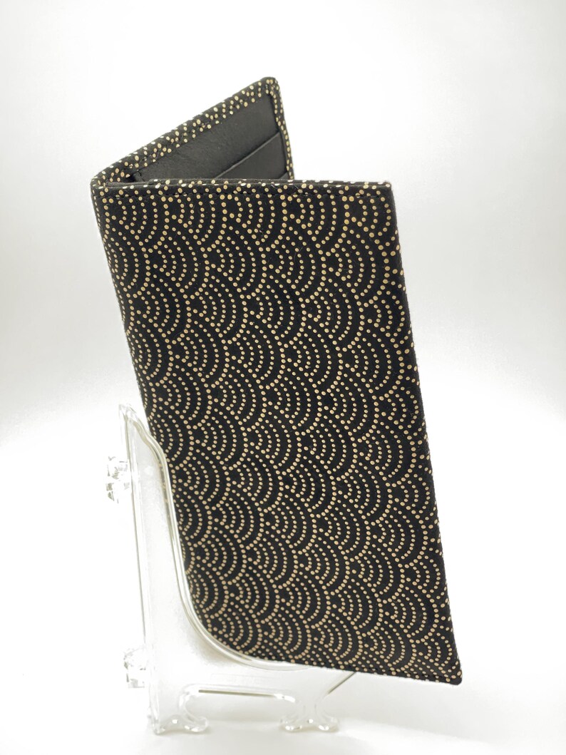 Japanese Koshu Inden Wallet With Curve Motif by Idenya - Etsy