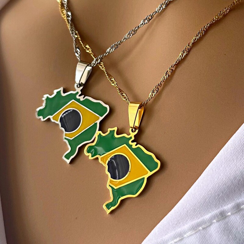 Brazil Necklace - Etsy