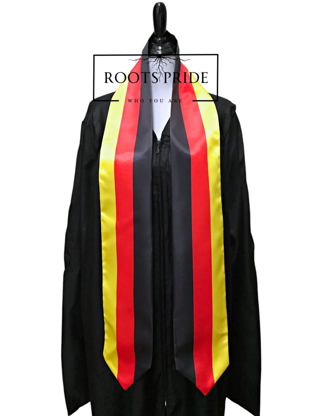 DOUBLE SIDED Germany Flag Graduation Stole / Germany Flag Sash / German ...