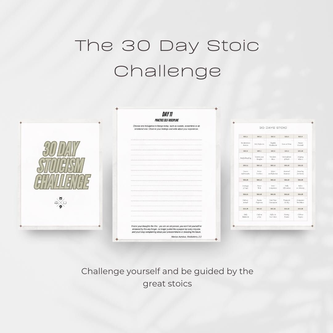 30-day Stoic Challenge - Etsy