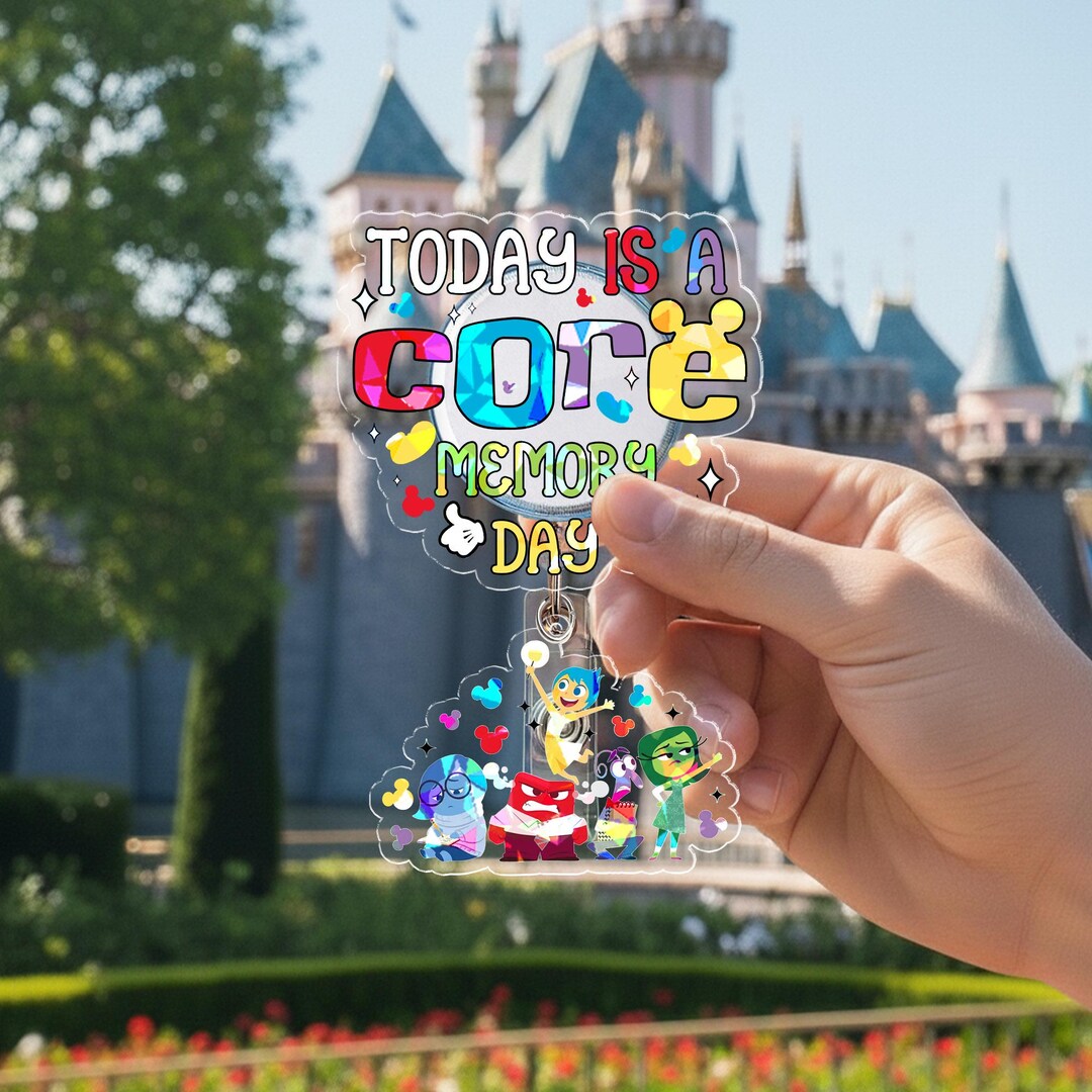 Disney Inside Out Today is A Core Memory Day Badge Reel, Disney Inside ...