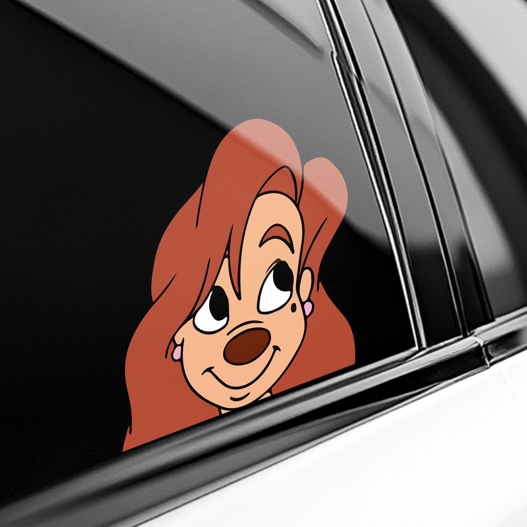Roxanne Peekapoo Peeker Peeking Car Window Decals - Bumper Waterproof ...