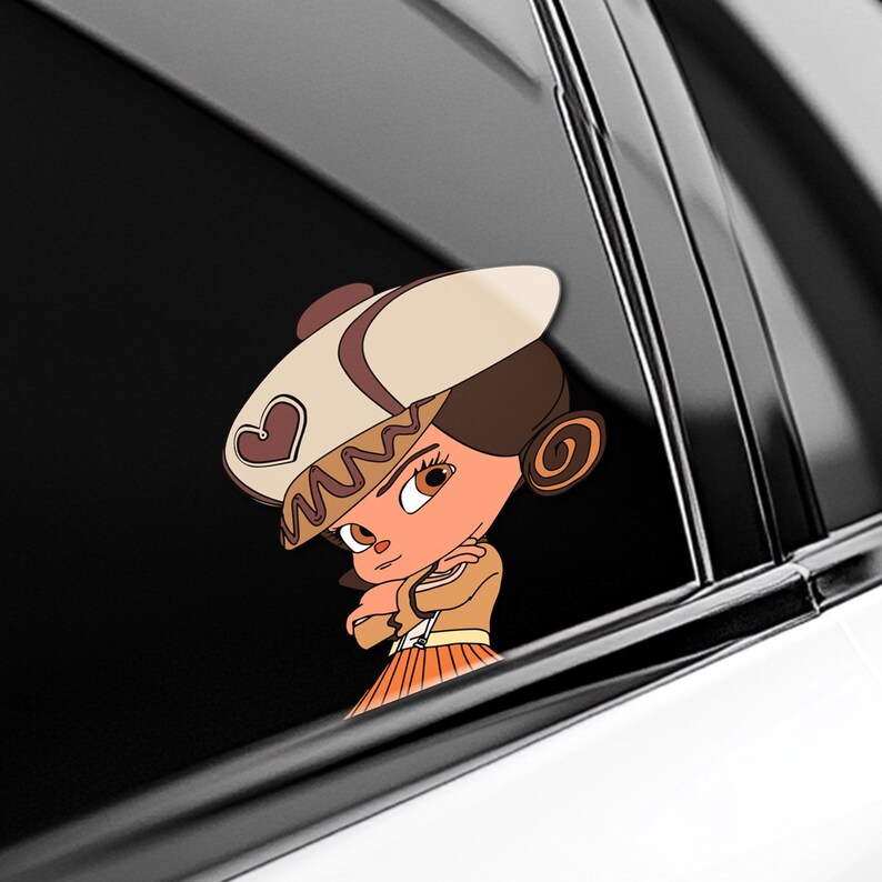 Wreck-it Ralph Peeker Peeking Car Window Decals - Cute Disney Bumper ...