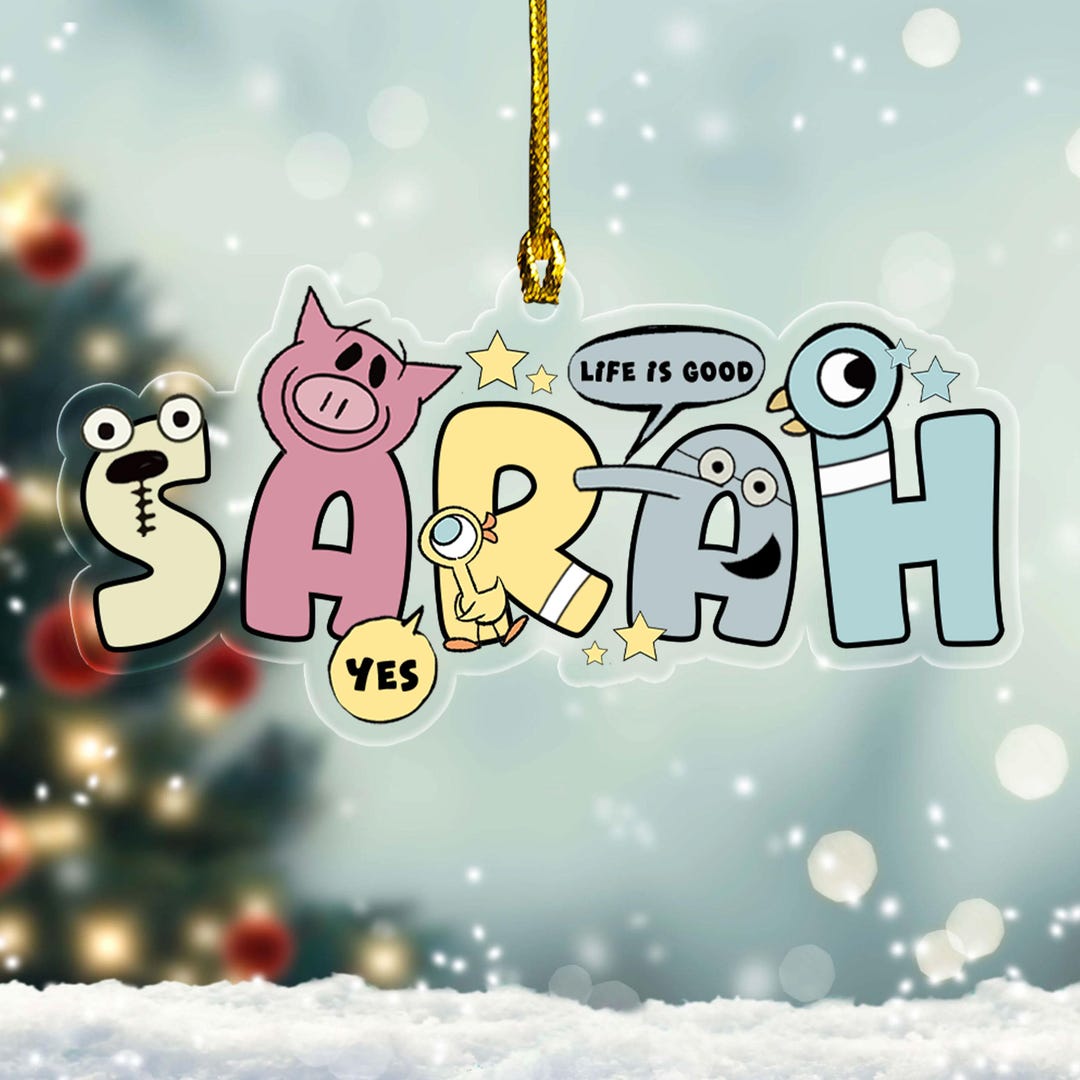 Read More Book Piggie Elephant Pigeons Ornament/it's a Good Day to Read ...