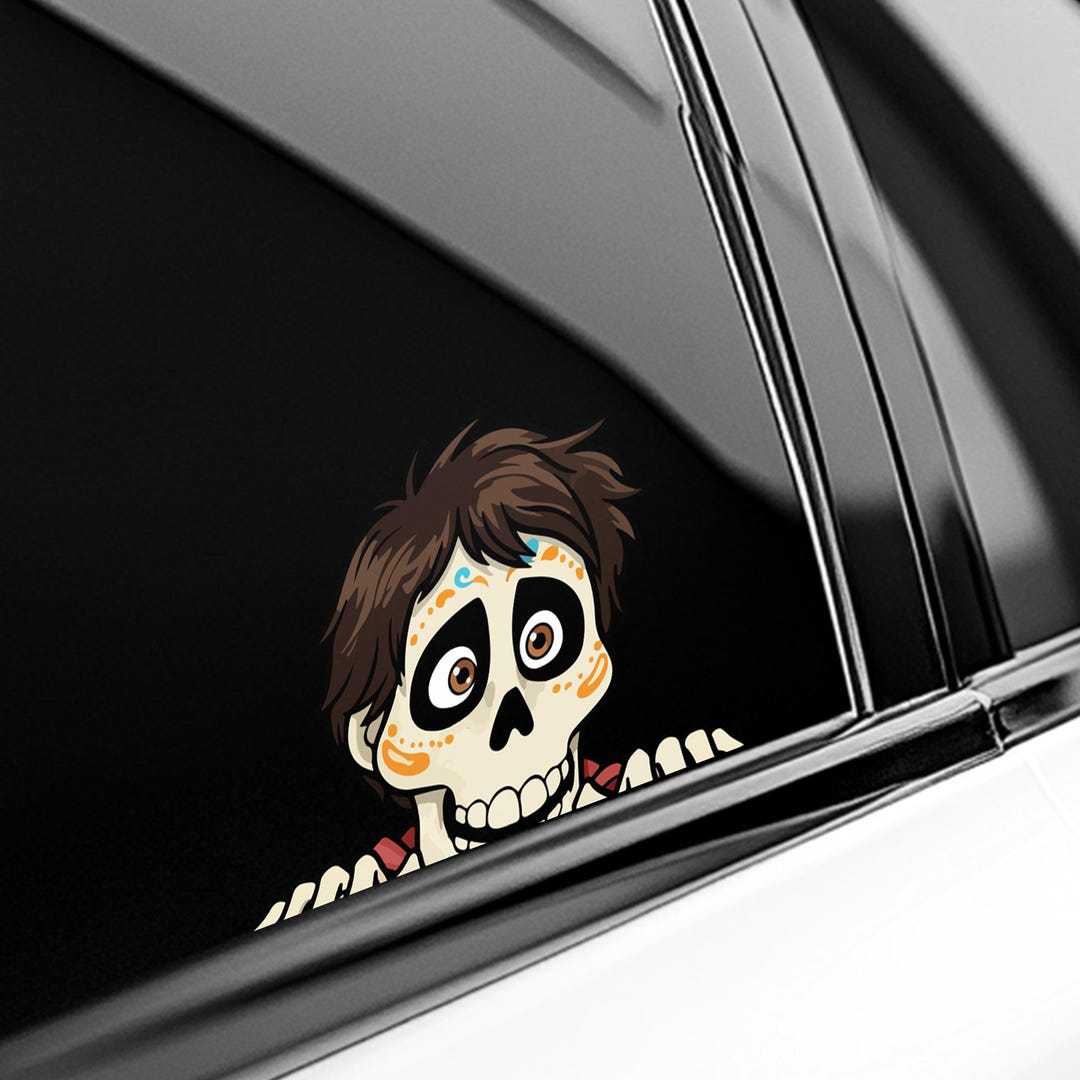 Héctor Rivera Peeker Peeking Car Window Decal - Bumper Waterproof Vinyl ...