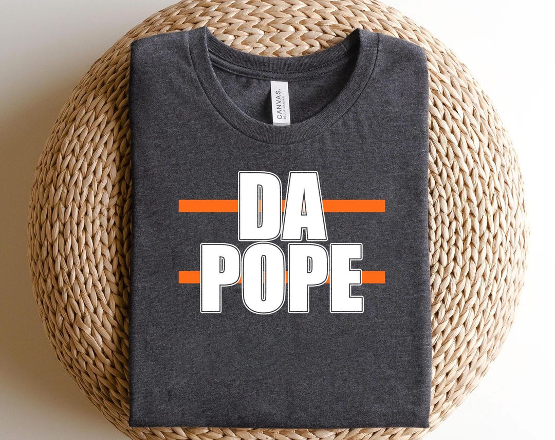 Da Pope Shirt, Pope Leo Robert Prevost Shirt,religious Tee,pope Shirt ...