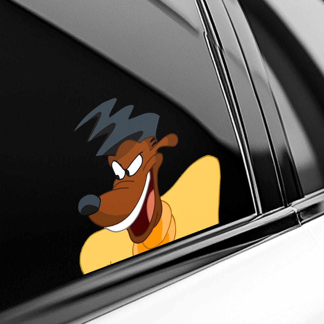 Max Peekapoo Peeker Peeking Car Window Decals - Bumper Waterproof Vinyl ...