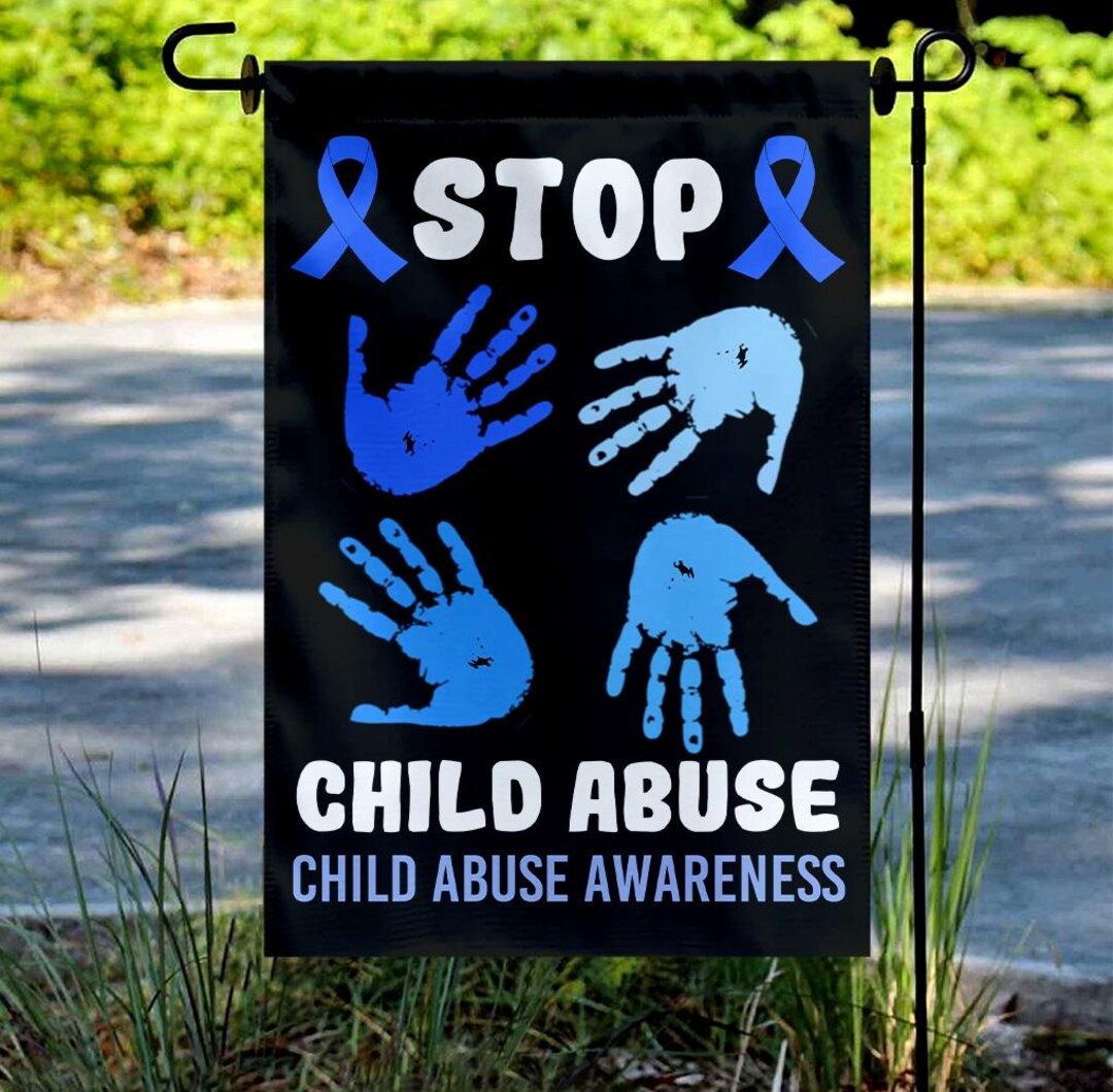 Prevention Child Abuse Awareness Garden Flag/awareness Garden Flag ...