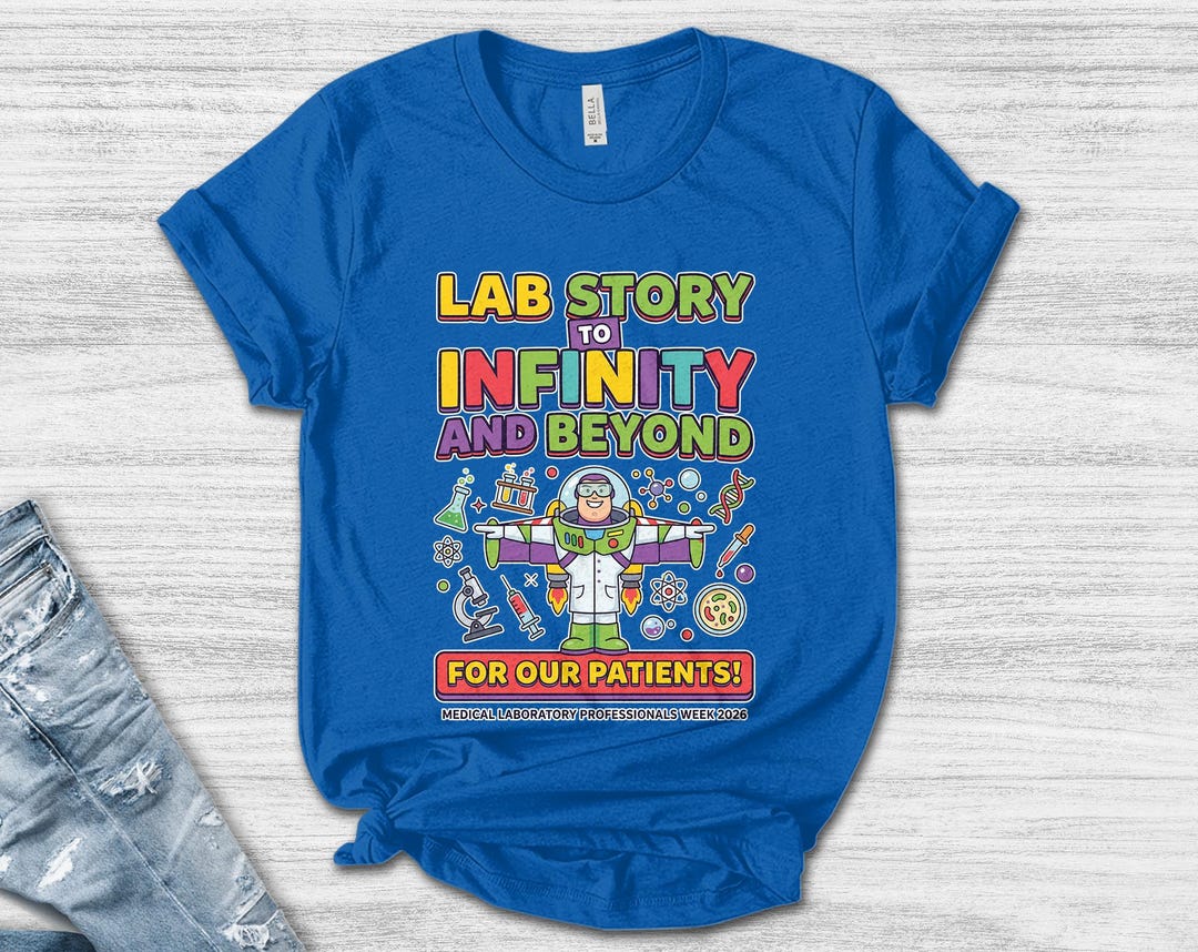 Lab Week 2026 Toy Story Shirt, Lab Story Science Team Tee, Funny Lab ...