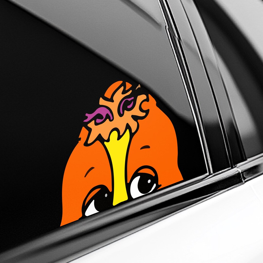 Riff Peeker Peeking Car Window Decals - Bumper Waterproof Stickers ...