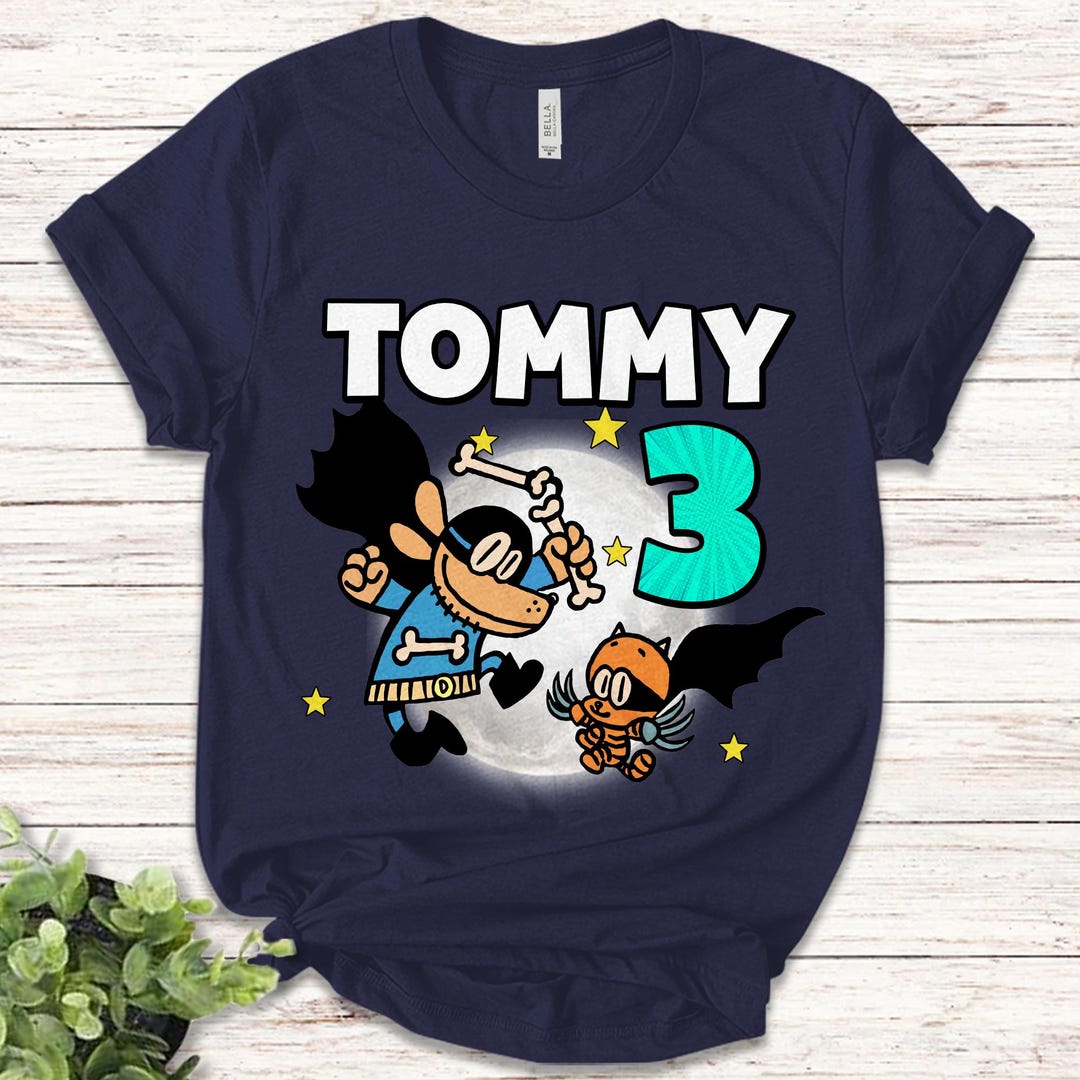 Inspired Dog Man and Cat Kid Moon Birthday Theme Party, Family Matching ...