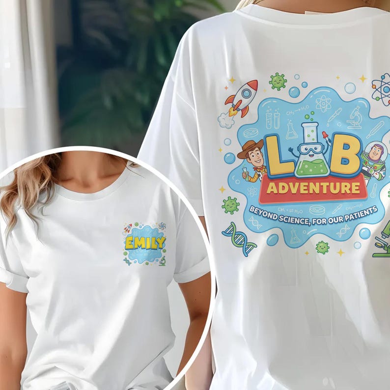 Lab Week 2026 Toy Story Shirt, Lab Story Science Team Tee, Funny Lab ...