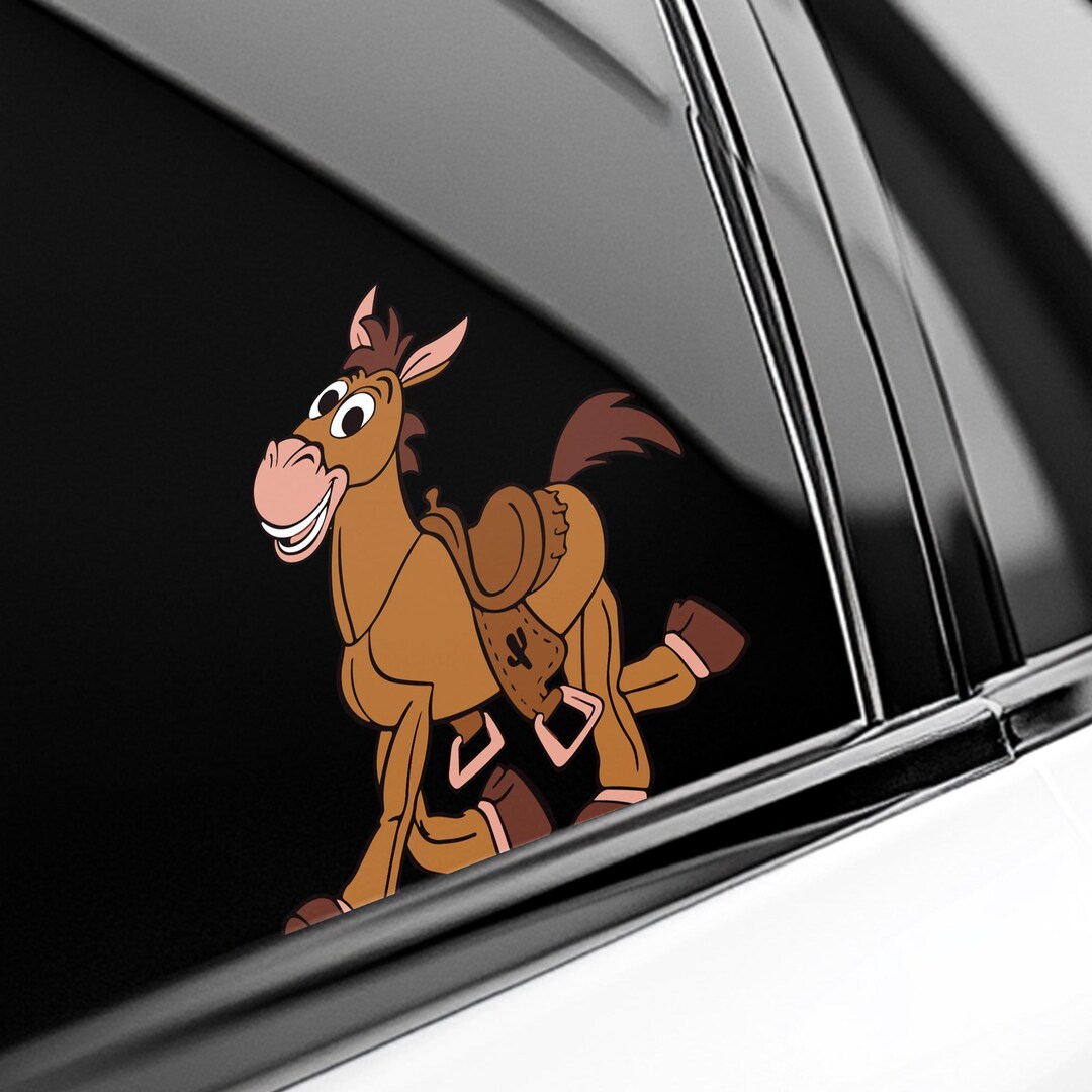 Bullseye Peeker Peeking Car Window Decals - Bumper Waterproof Stickers ...