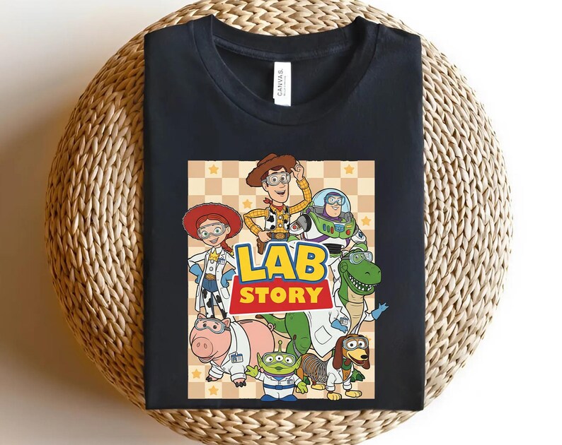 Lab Week 2026 Toy Story Shirt, Lab Story Science Team Tee, Funny Lab ...
