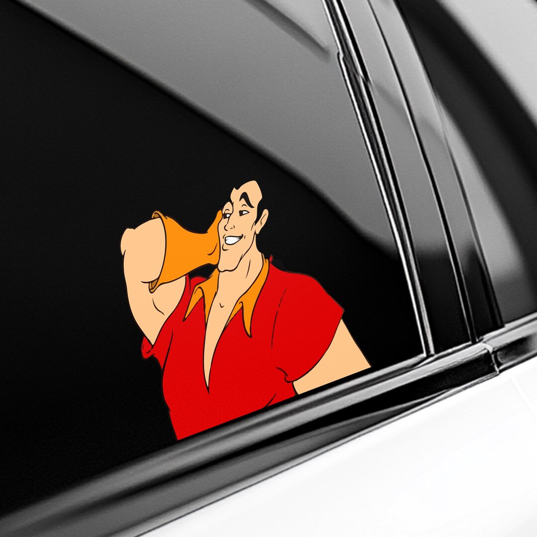 Gaston Peeker Peeking Car Window Decals - Bumper Waterproof Vinyl ...