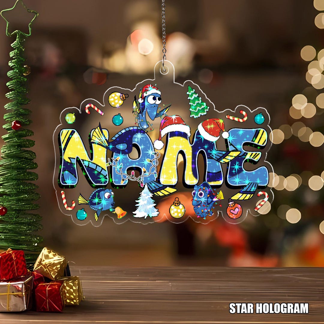 Finding Nemo Dory Christmas Ornament/disney Nemo Ornament/finding Dory ...