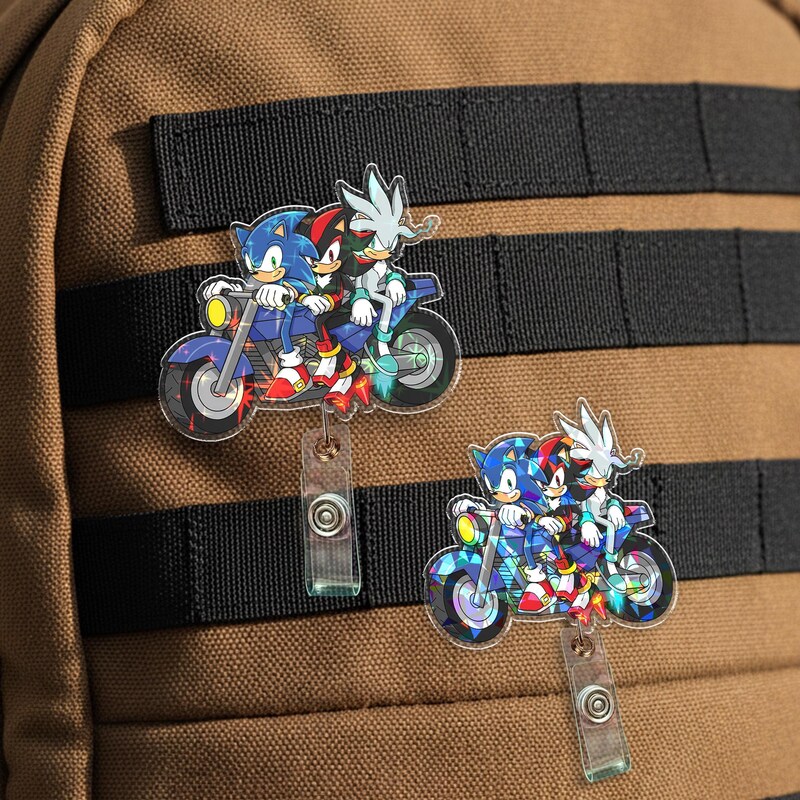 Sonic Nurse Badge Reel - Etsy