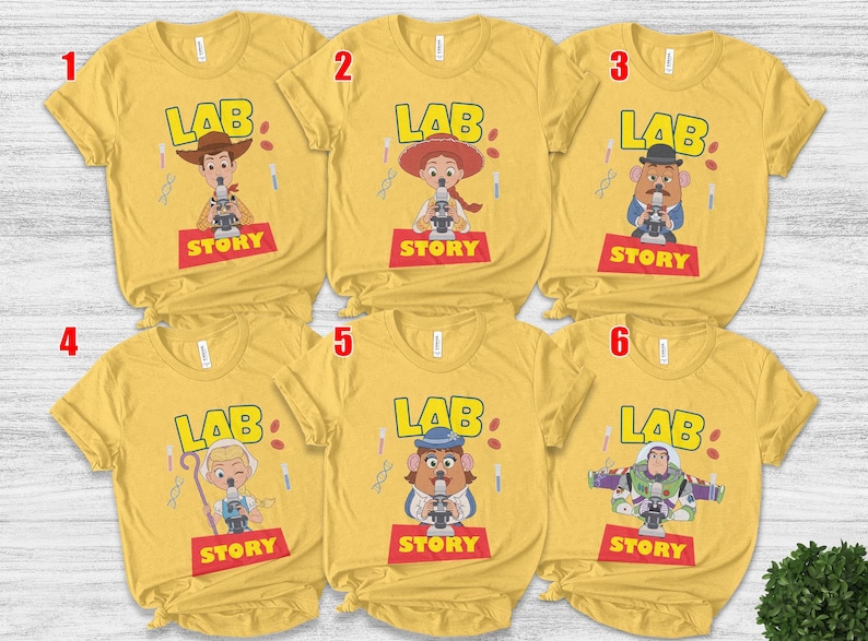 Lab Week 2026 Toy Story Shirt, Lab Story Science Team Tee, Funny Lab ...