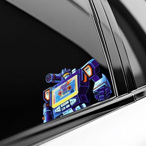 Transformers Peeker Peeking Car Window Decals - Bumper Waterproof ...