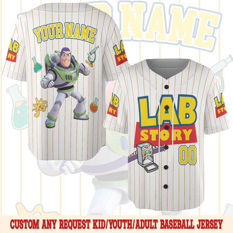 Lab Week 2030 Jersey, Funny Lab Tech Baseball Jersey, Medical ...