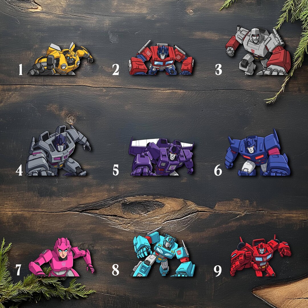 Transformers Peeker Peeking Car Window Decals - Bumper Waterproof ...