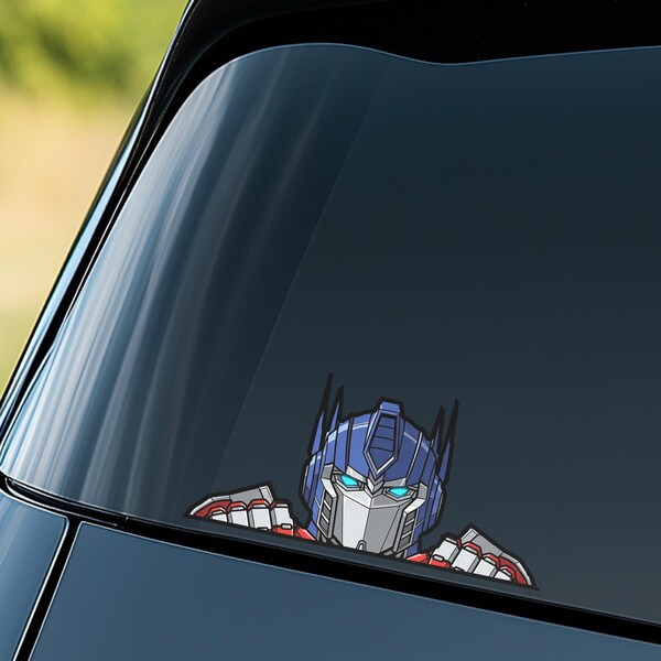 Optimus Prime Decal - Etsy