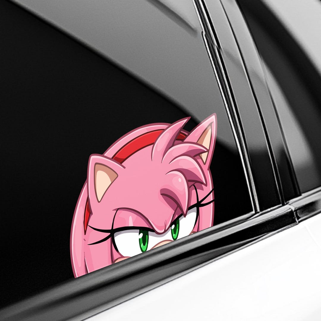 Amy Peekaboo Peeker Peeking Car Window Decals - Bumper Waterproof ...