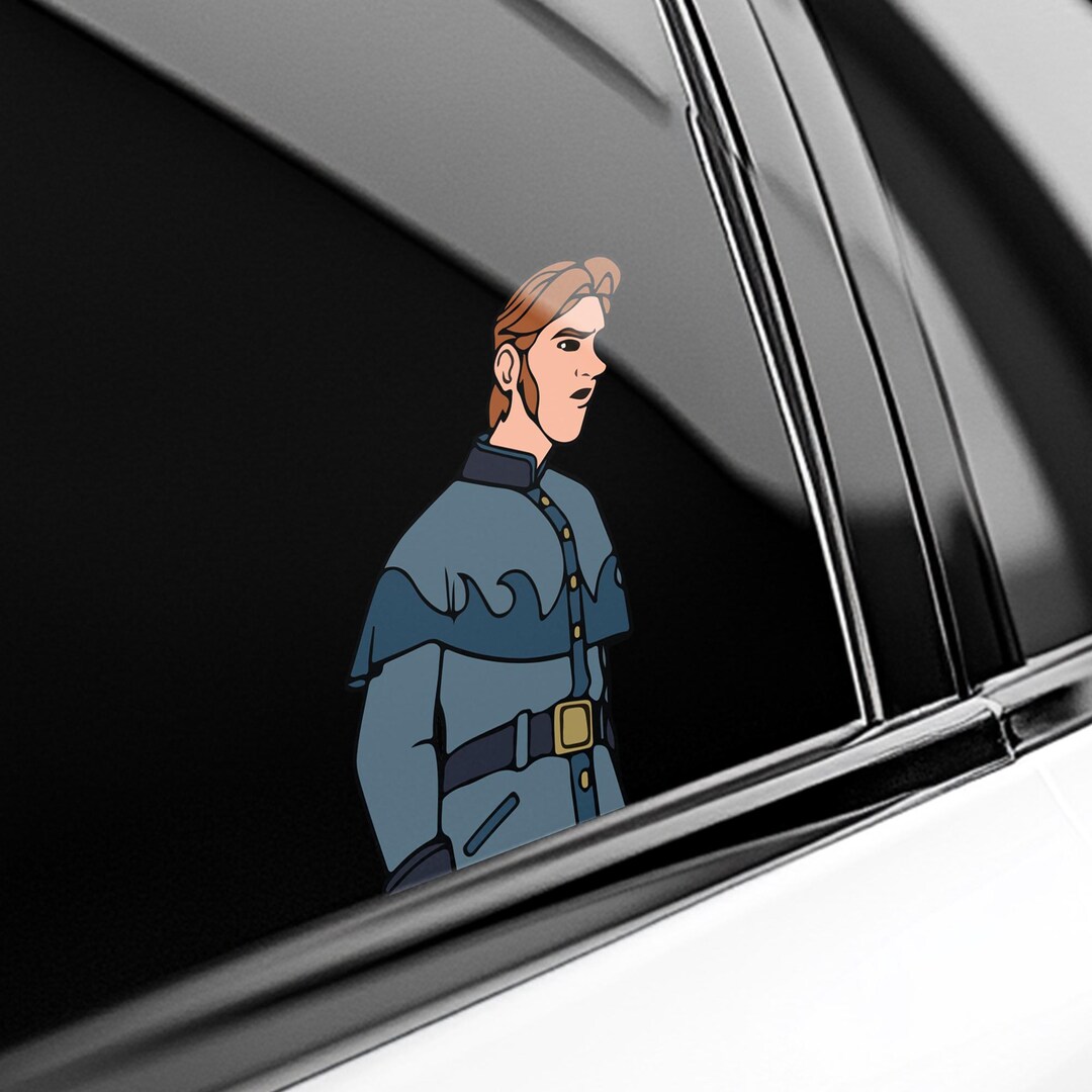 Disney Hans Peekaboo Peeker Peeking Car Window Decals - Bumper Stickers ...