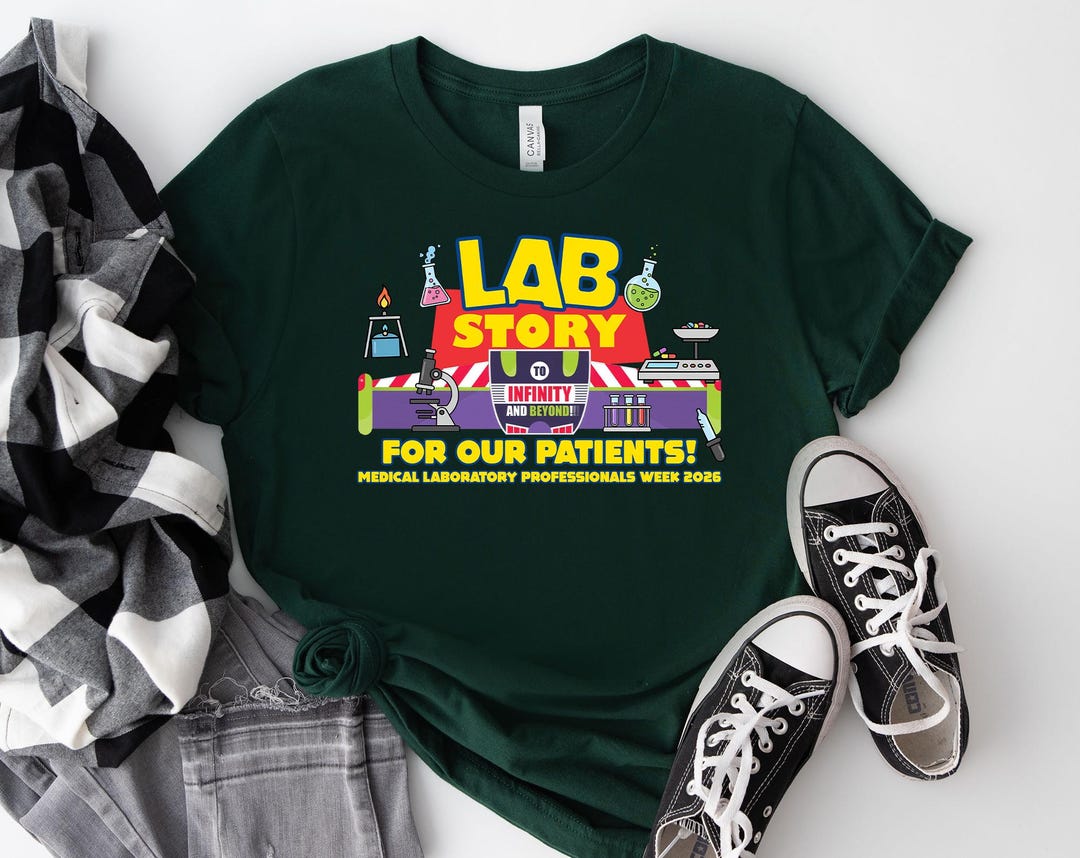 Lab Story Lab Week 2026 Shirt, Matching Lab T-shirts, Pathology Gifts ...